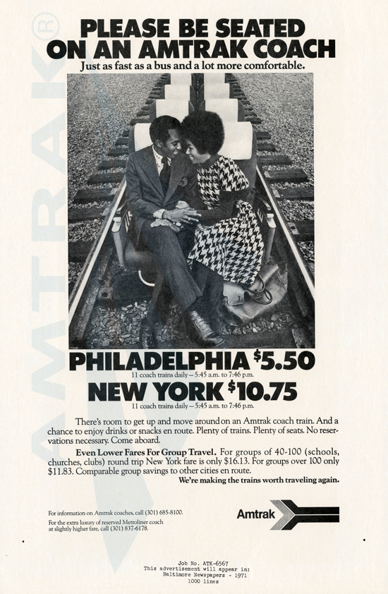 First Versions: Amtrak