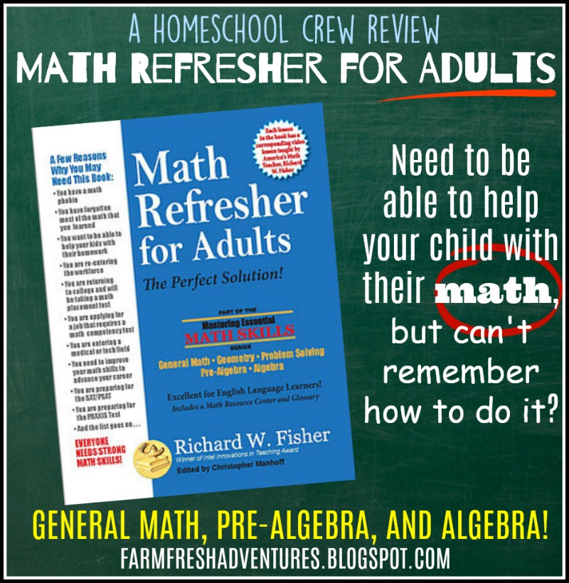 Farm Fresh Adventures: Math Refresher for Adults {Product Review}