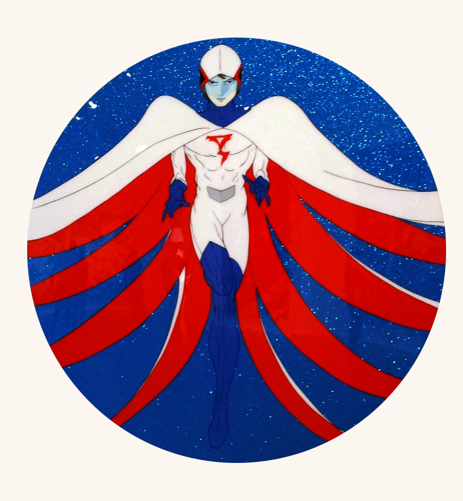 The Dork Review: Rob's Room: Yoshitaka Amano's Gatchaman Fine Art