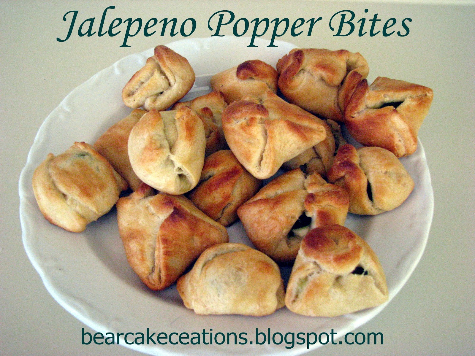 BearCake Creations: Jalapeno Popper Bites