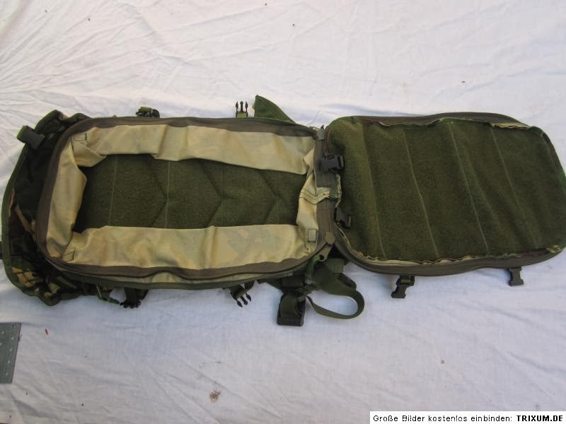 Webbingbabel: British Army RUCKSACK MEDICAL Piggot Pouch DPM IRR
