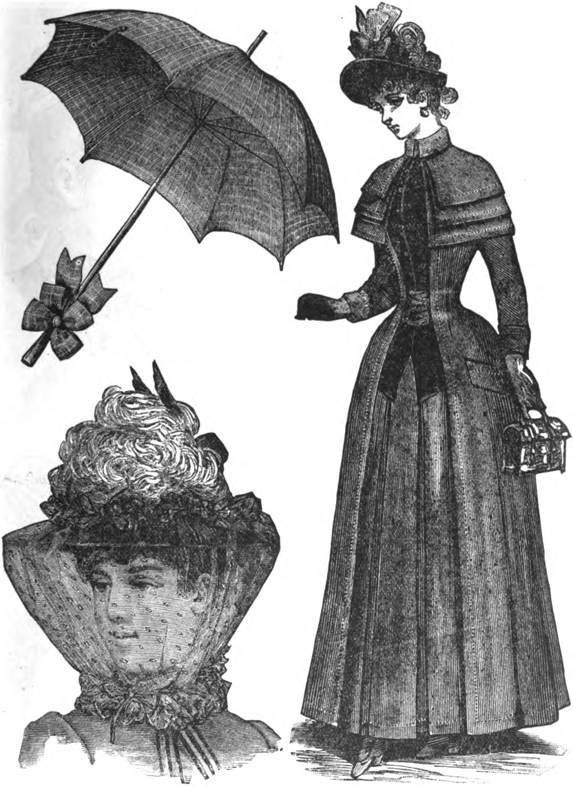 19th Century Historical Tidbits: 1889 Historic Fashions
