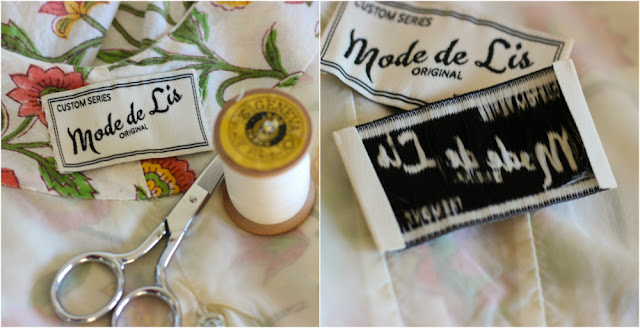 Mode de Lis: · My Very Own Custom-Made Labels!