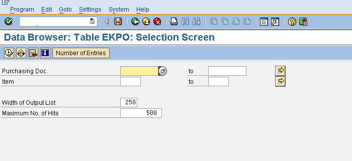 SAP TECH: To get the Goods Receipt ( GR ) Document number based on the ...