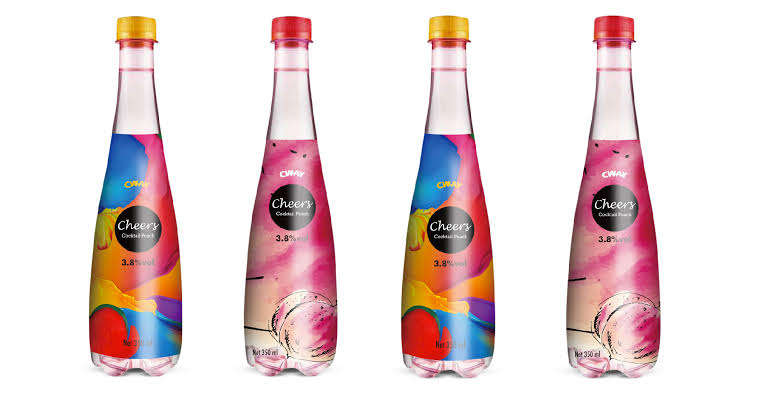 CWAY Launches an Alcoholic Beverage, Cheers Cocktail - Brand Icon Image ...