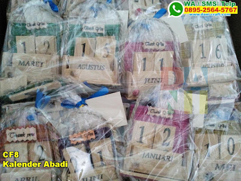 Souvenir Kalender Abadi Murah | Souvenir Pernikahan