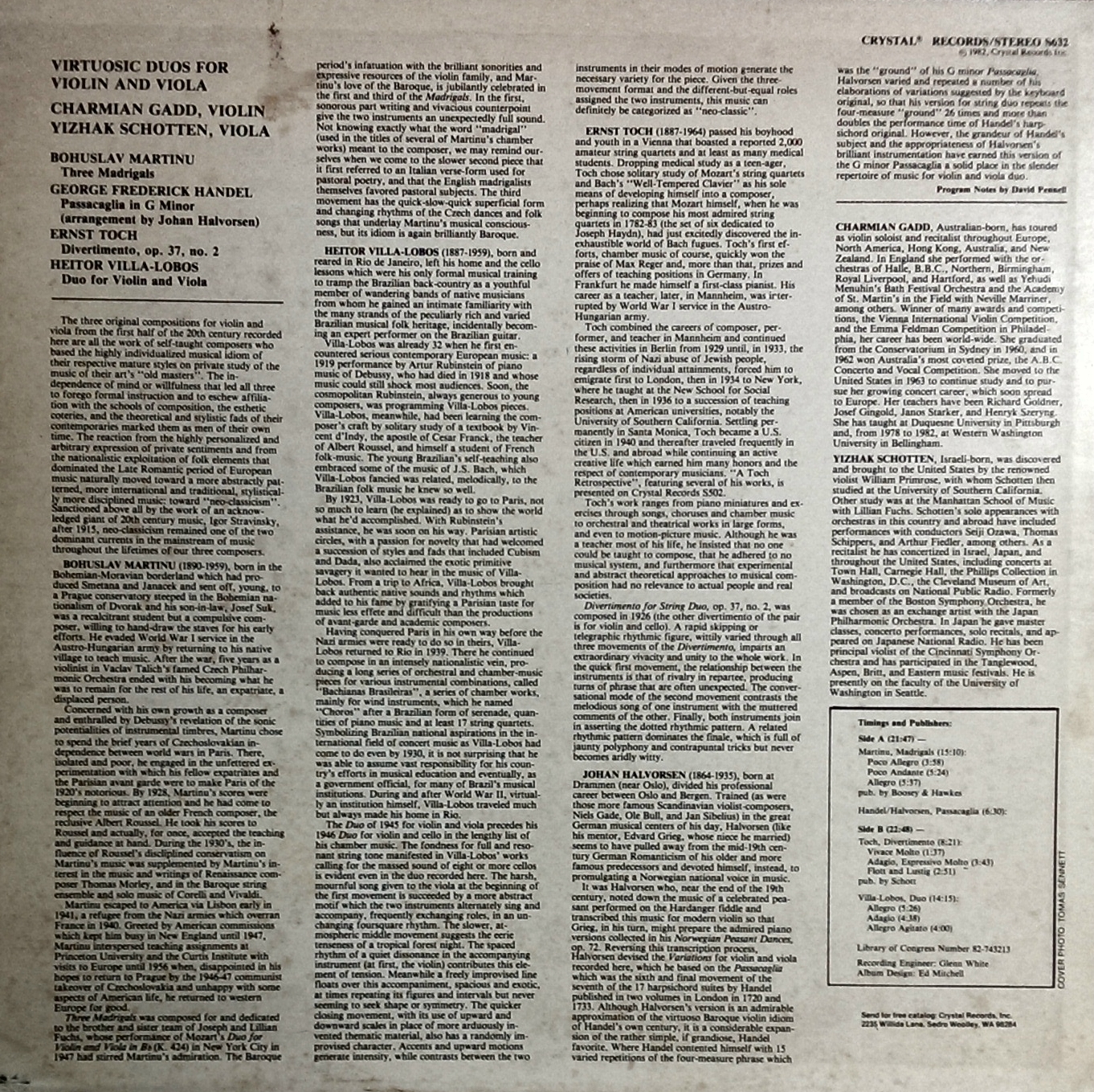 LincoonnnP: 伽德 ( 小提琴 )，紹滕 ( 中提琴 ) 二重奏 / Violin & Viola Virtuosic Duos ...