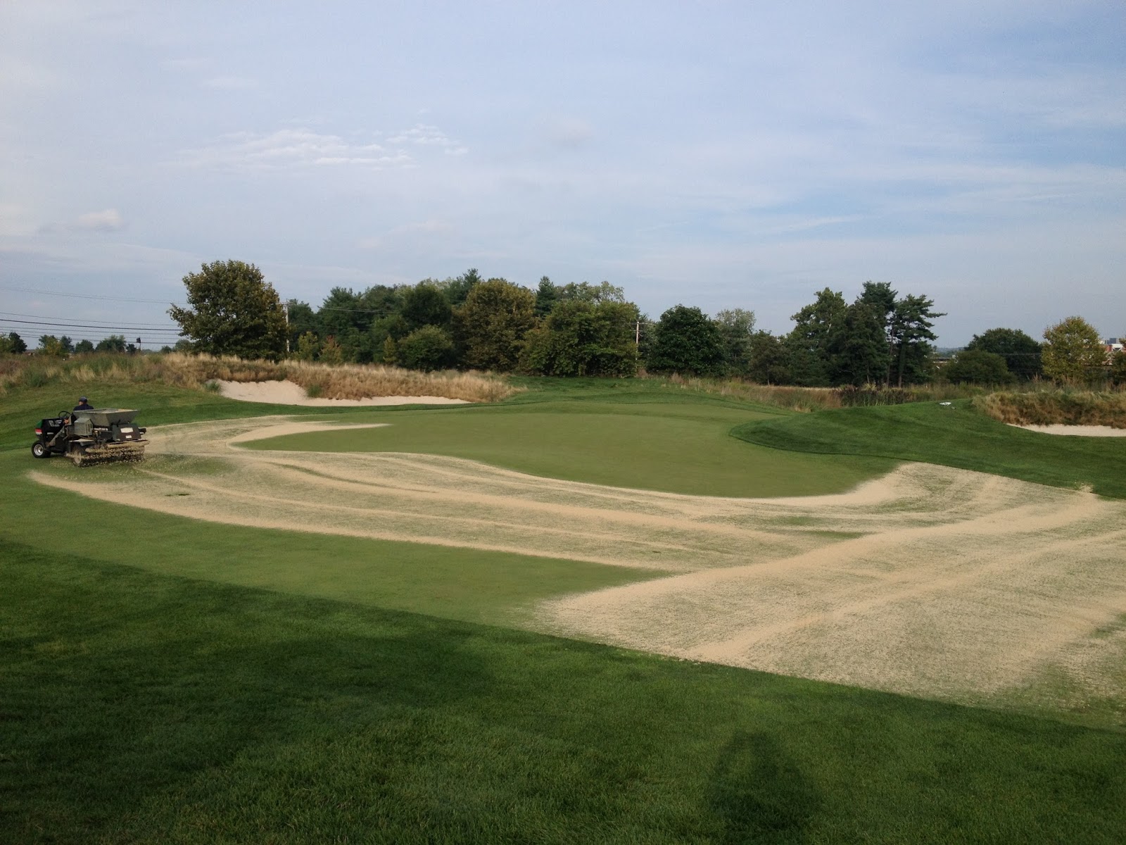 RiverCrest Golf Club Grounds: 2013 Fall Aerification