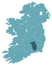 Kilkenny Map Region City - Map of Ireland City Regional Political