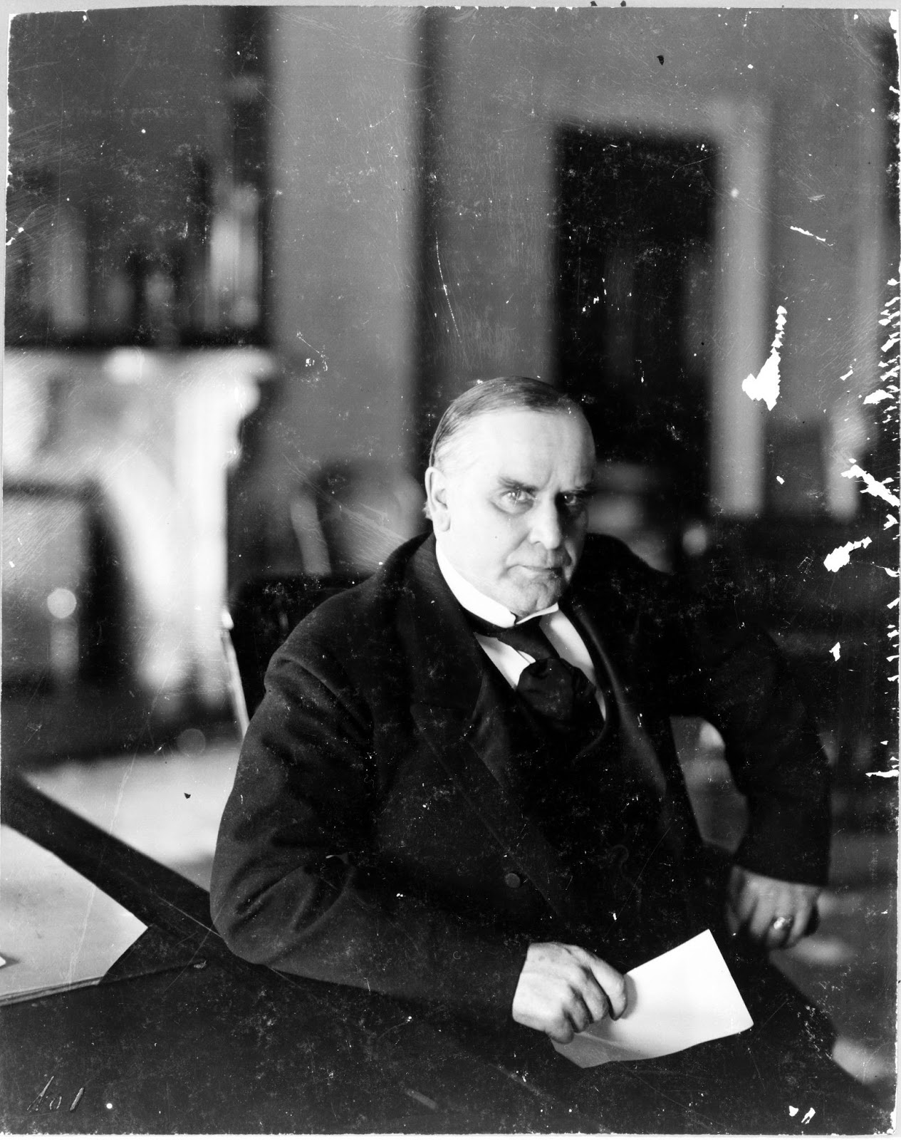 All This Is That: Photo: POTUS 25 - President William McKinley, circa 1898