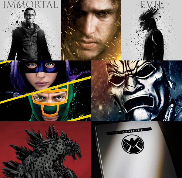 Comicon fast approaching and Movie posters are coming out like crazy ...