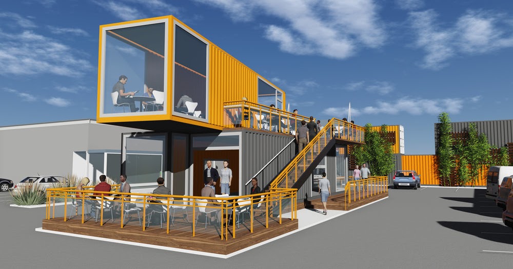 Pop Up Container Cafe Design | The Best Idea For Container Design