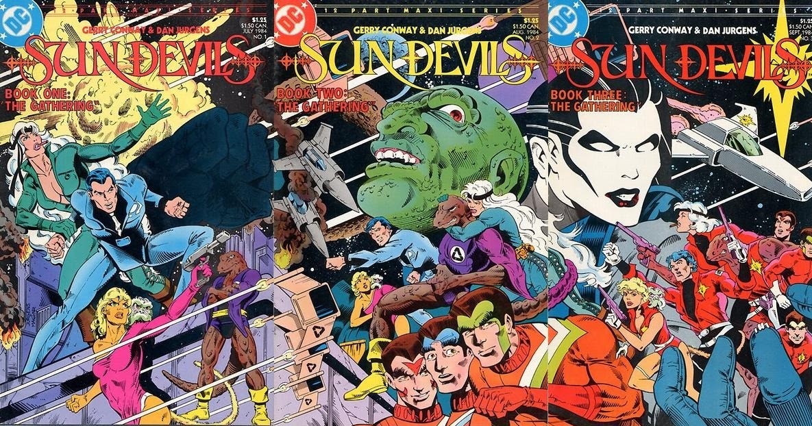 Science's Less Accurate Grandmother: Review: Sun Devils by Dan Jurgens ...