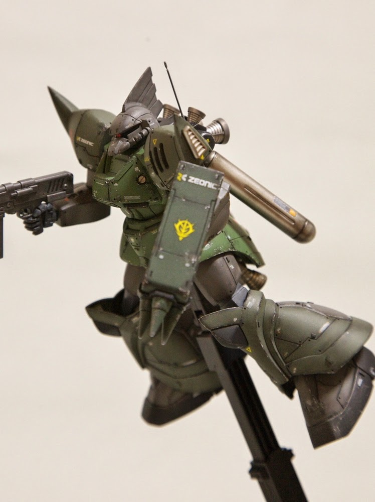 Custom Build: HGUC 1/144 Gelgoog Marine "detailed"