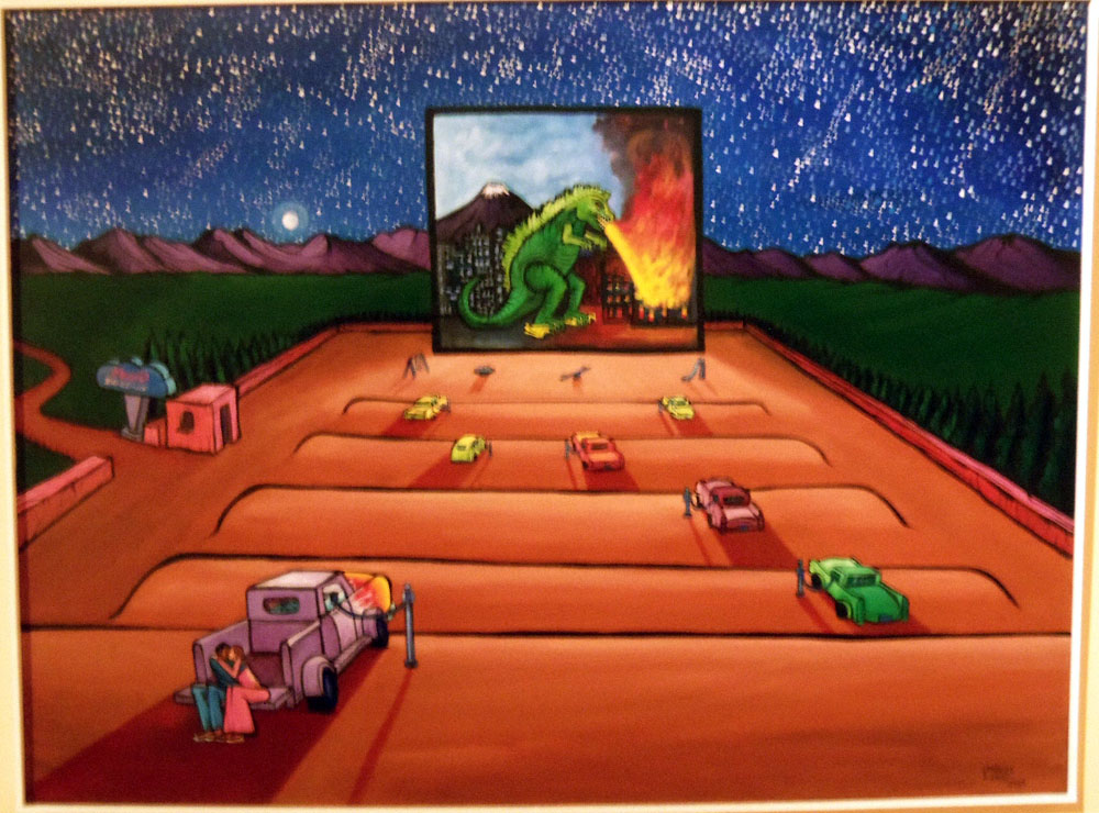 Vince the Teacher: Daniel Luna's Paintings: Museo de las Americas Field ...