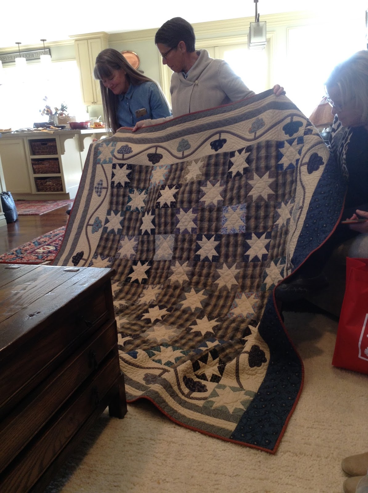 Timeless Traditions: A day with quilting friends.....