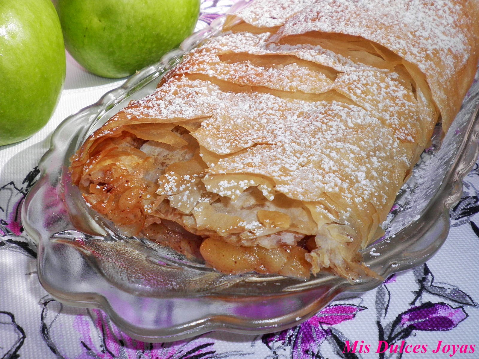 Strudel de manzana [Mis Dulces Joyas / blog de repostería y pastelería ]