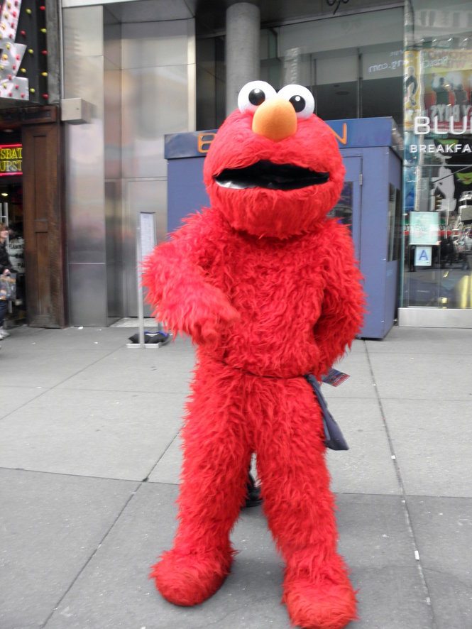 Don't Ever Get Old: Being Times Square Elmo