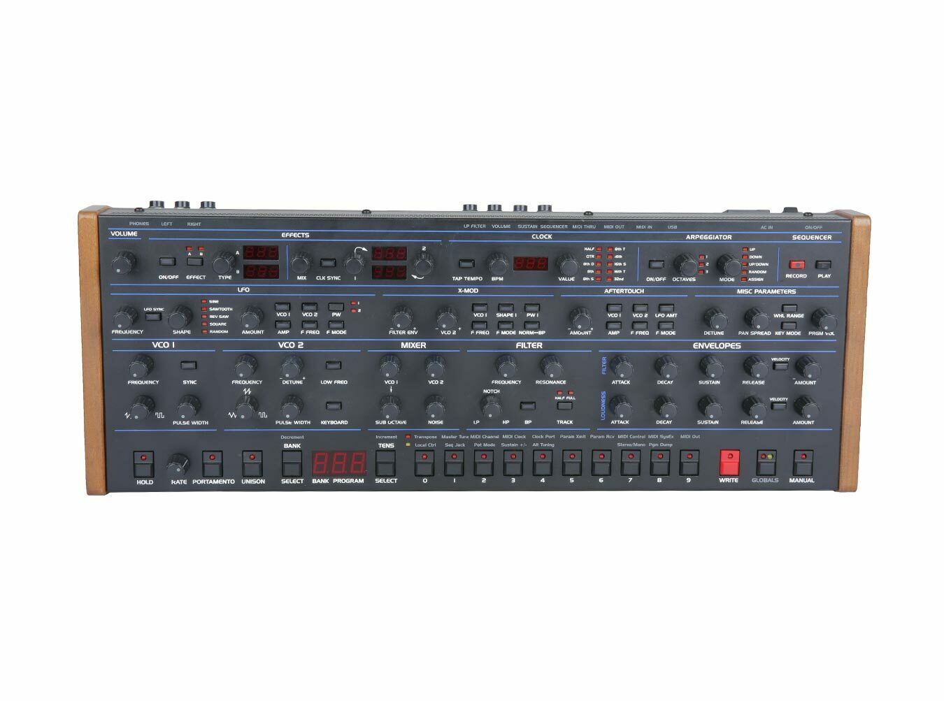 MATRIXSYNTH: Sequential OB-6 Desktop Analog Synthesizer