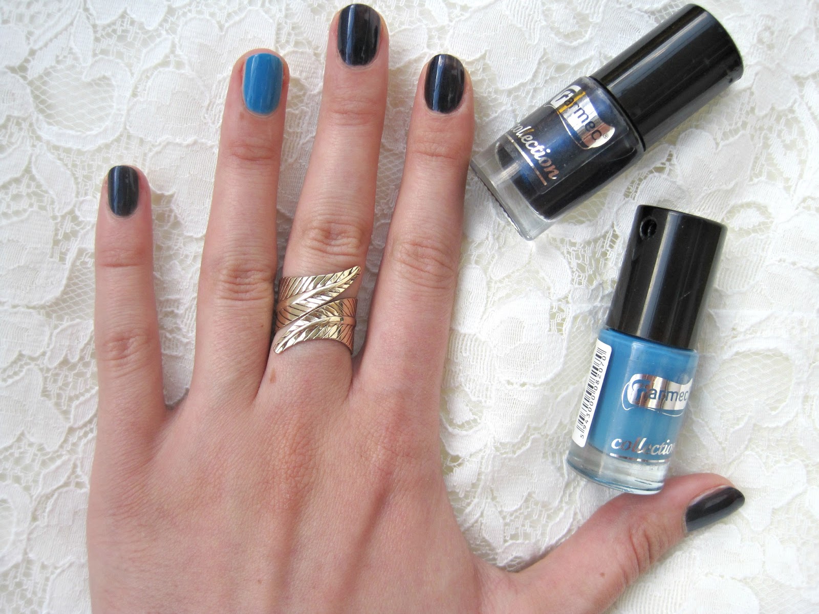 The Treasure Chest: Double The Blue Nails