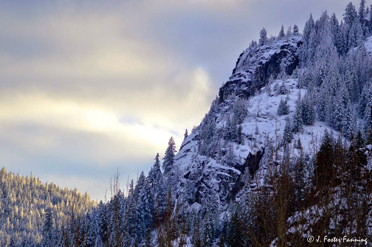 J. Foster Fanning - Photography: Winter - Kettle River Valley, NW Ferry ...