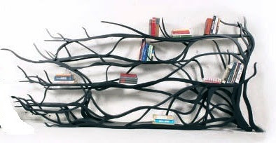 Mina Burrows: Creepy Bookshelf Ideas