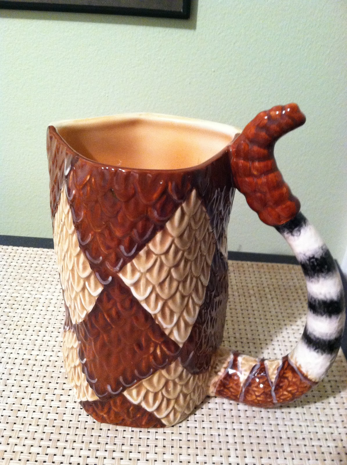 scottish king: goeff's snake mug
