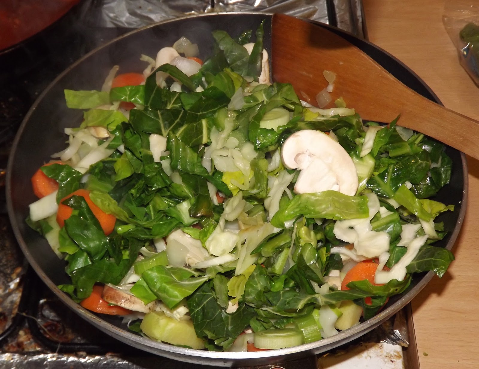 The Vegan Bean: Savoury Vegetable Crumble