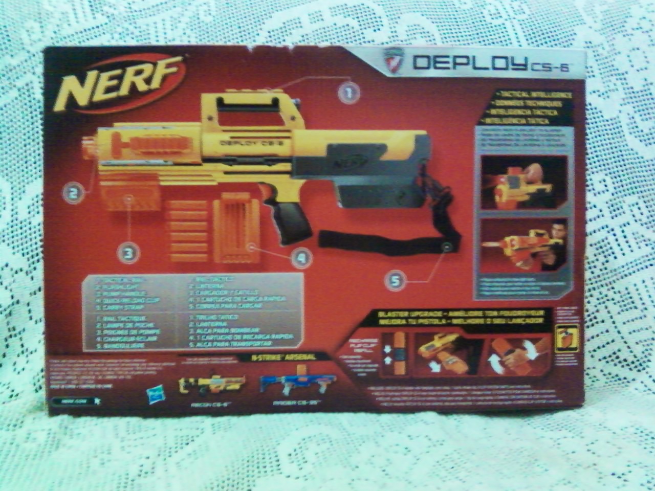 It's Nerf Or Nothing Brazil: Nerf Deploy CS-6 Review Completo