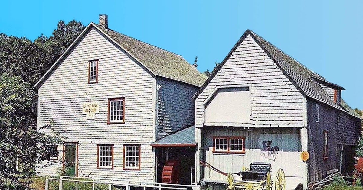 P.E.I. Heritage Buildings: Johnstone Mill, Long River - long since gone