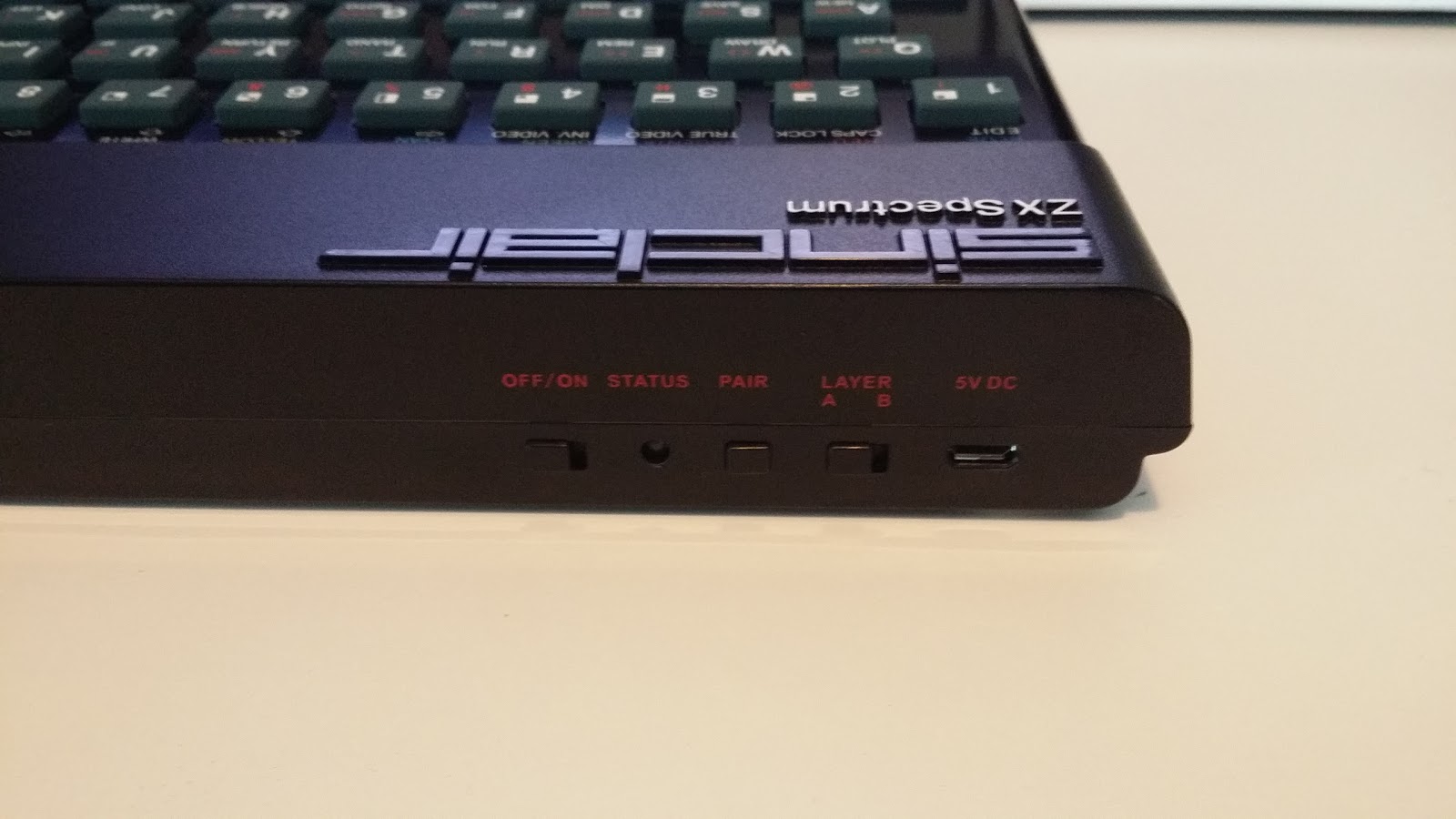 Recreated ZX Spectrum (Bluetooth Keyboard)