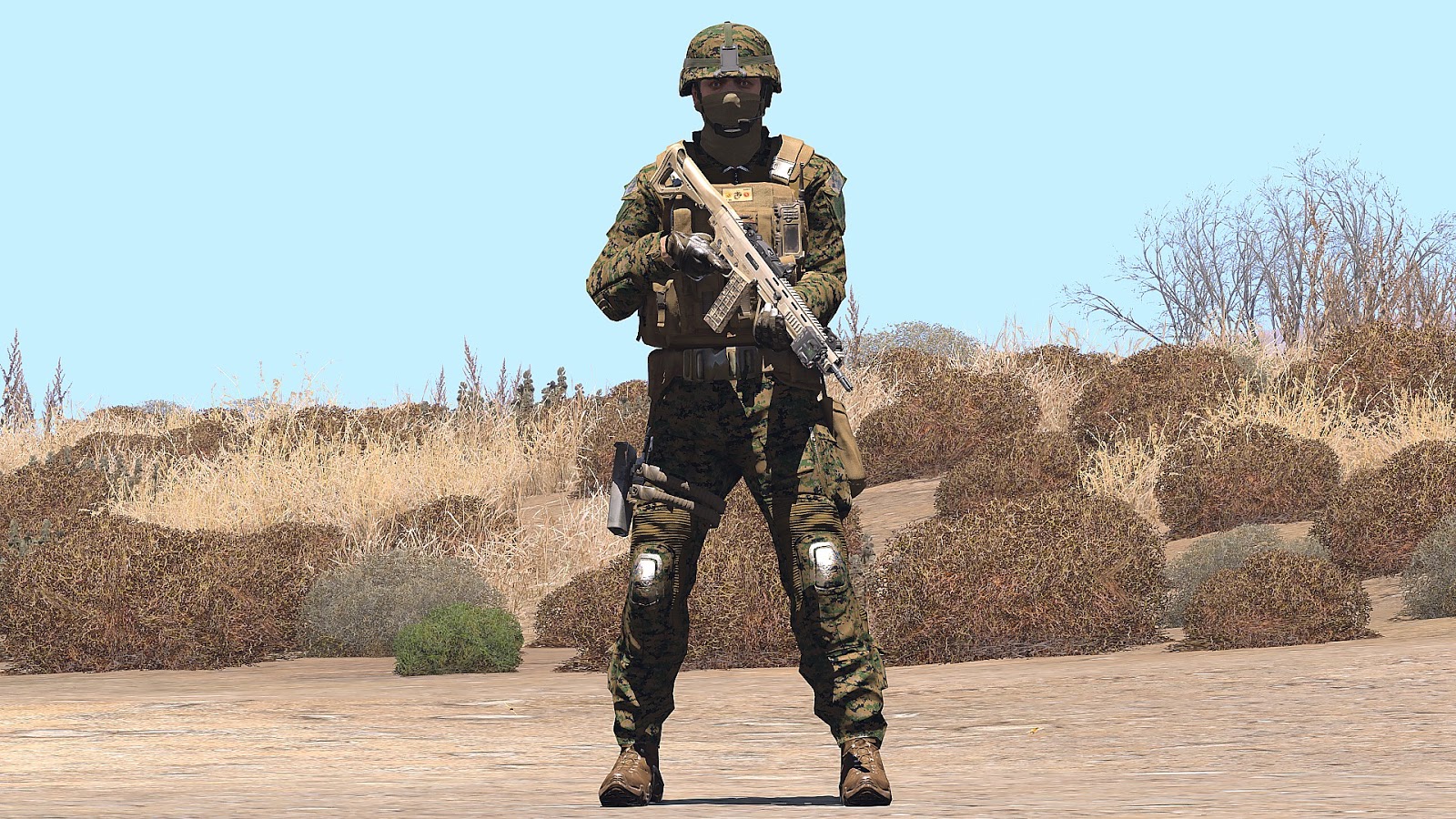 米海兵隊を追加する Arma 3 用 Marine Expeditionary Force アドオンがバージョン 1.5 に更新で武器が追加 ...