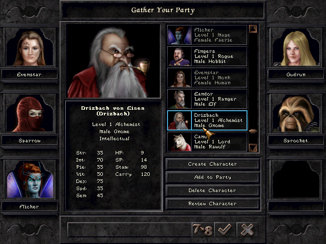 The Nocturnal Rambler: Great Games You Never Played: Wizardry 8