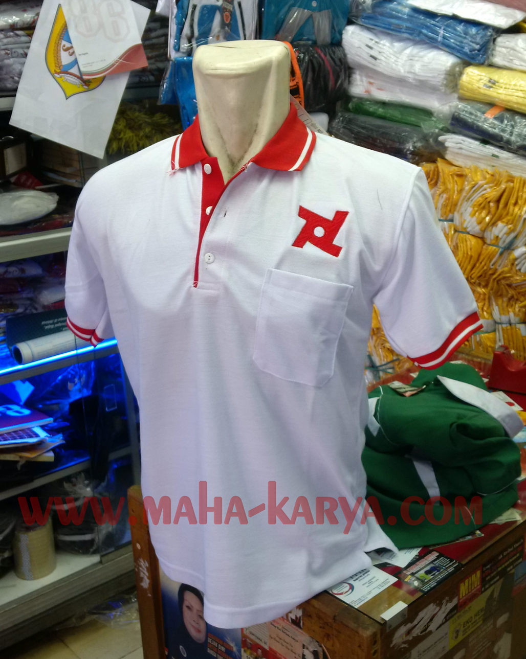 update daftar harga atribut partai Nasdem, PKB, PKS, PDI, Golkar ...