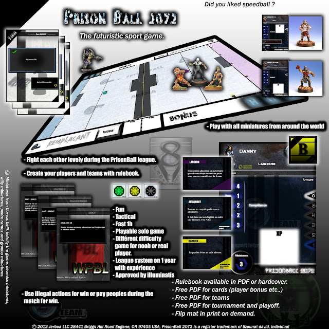 Prison ball 2072 EN The Boardgame