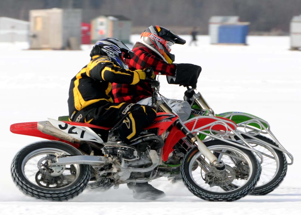 Toronto Grand Prix Tourist - A Toronto Blog: Motorcycle Ice Racing - A ...