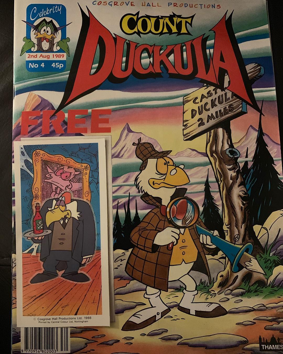 Boys Adventure Comics: UPDATED: Count Duckula comics