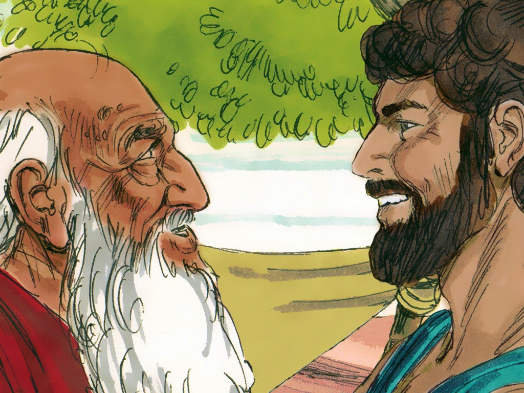 Escola Dominical Infantil: Visuais: Abraão envia seu servo Eliezer ...