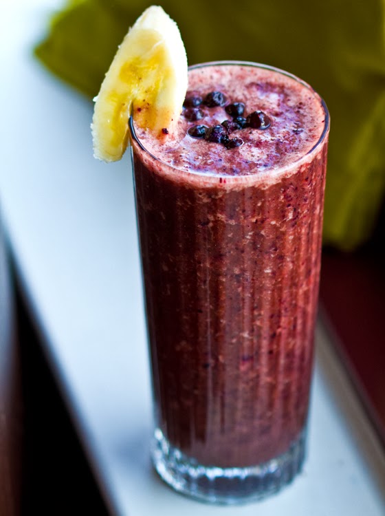 RECETARIO ZAMBÓ AÇAÍ: Batido antioxidante de açaí y jengibre