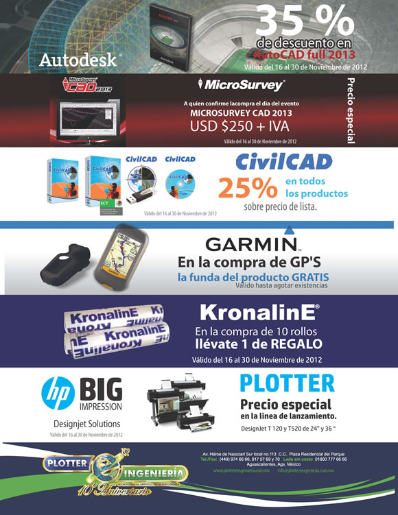 Promociones ~ Plotter e Ingeniería