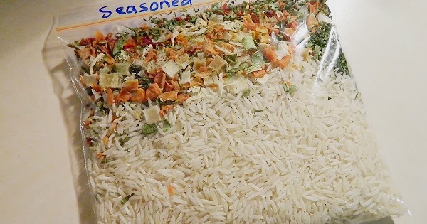 Seasoned Rice Mix - Ready to Cook