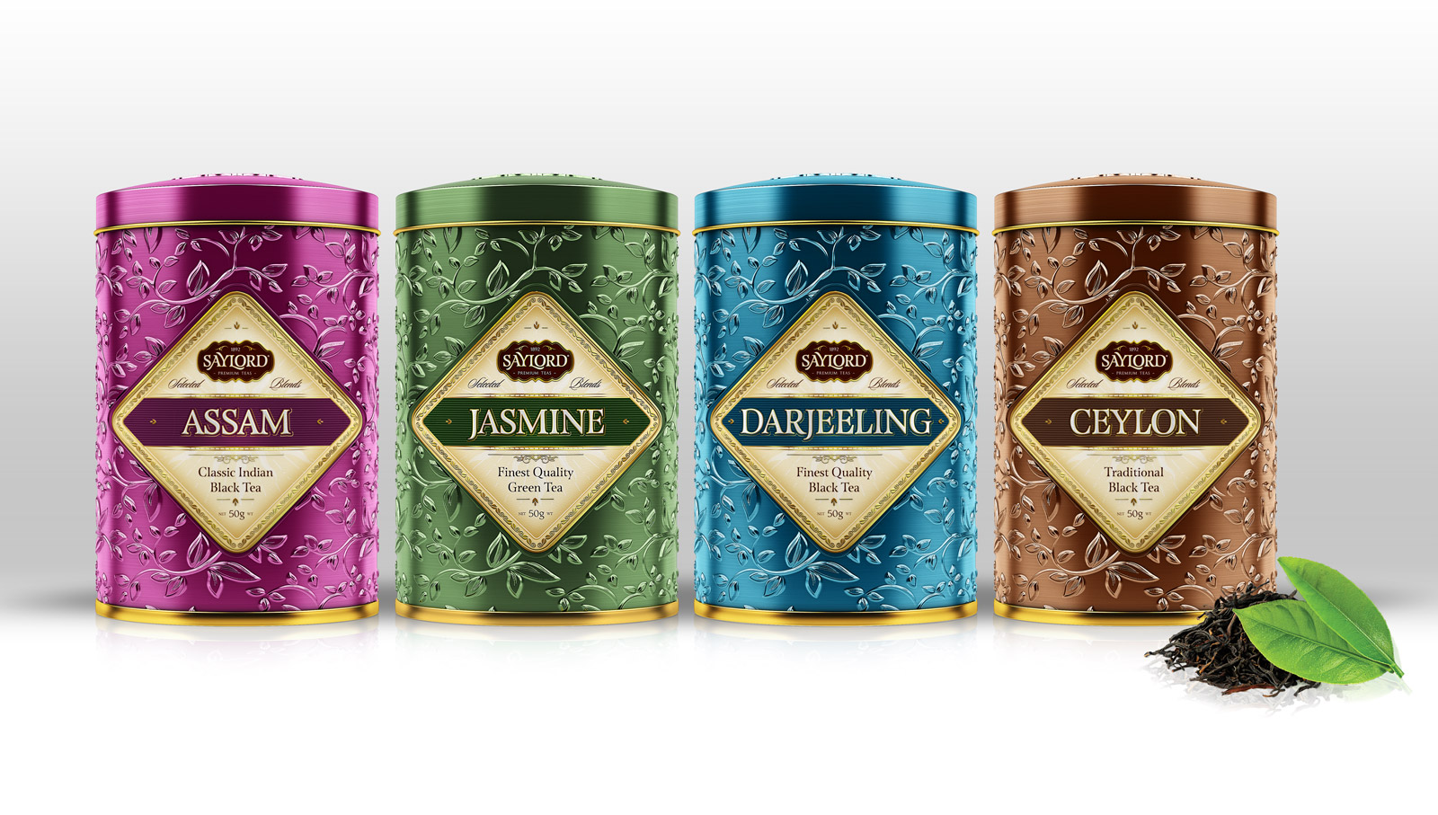 SAYLORD Premium Teas (Concept) – Packaging Of The World