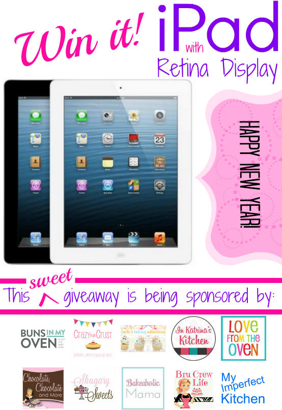 Win an iPad! Happy New Year