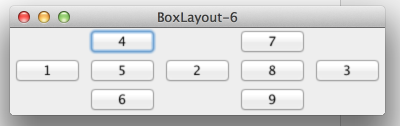 丹丹的筆記本: Layout - BoxLayout