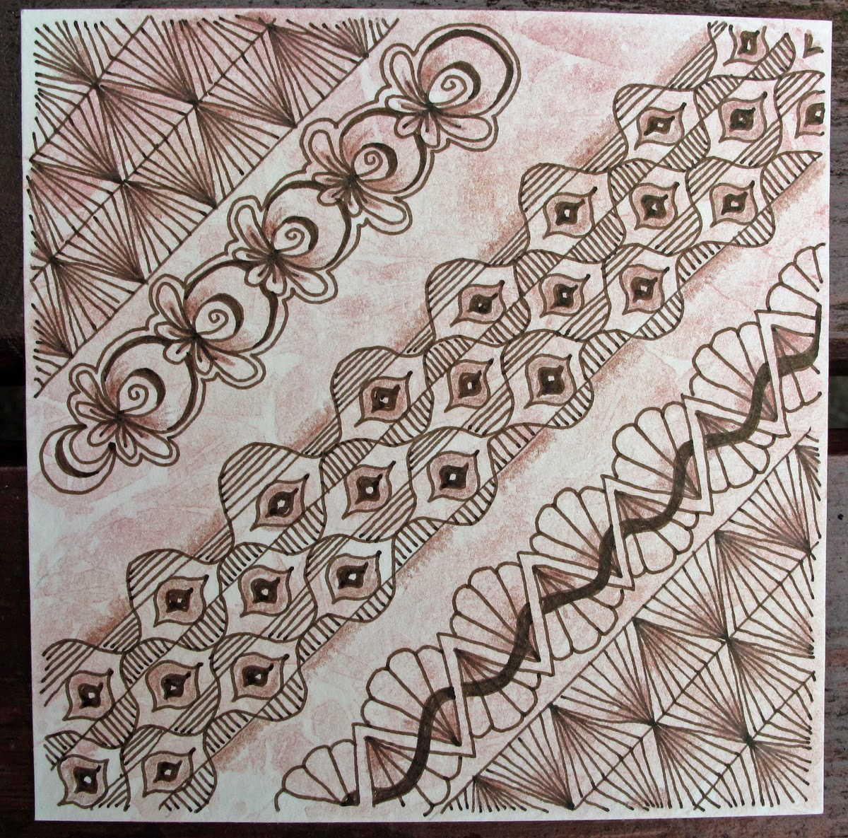 Tickled To Tangle: "It's a String Thing" #51 Tiles