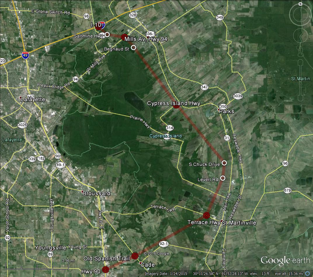 Lafayette Connector Comments: The I-49 Lafayette Bypass Option: Teche Ridge