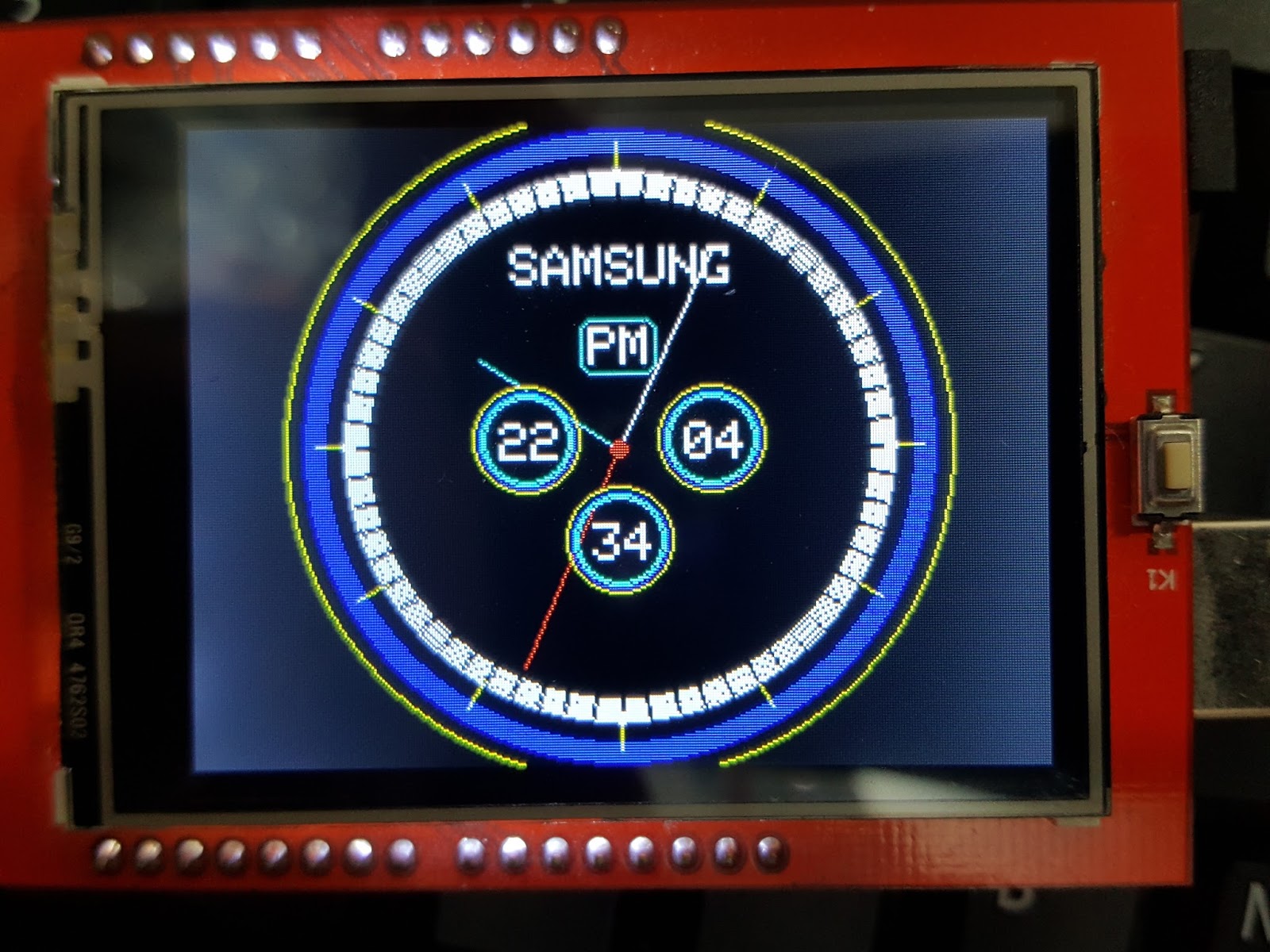 Membuat Jam Analog Dengan Arduino Uno dan LCD TFT 2.4 Membuat Jam Analog Dengan Arduino Uno dan LCD TFT 2.4