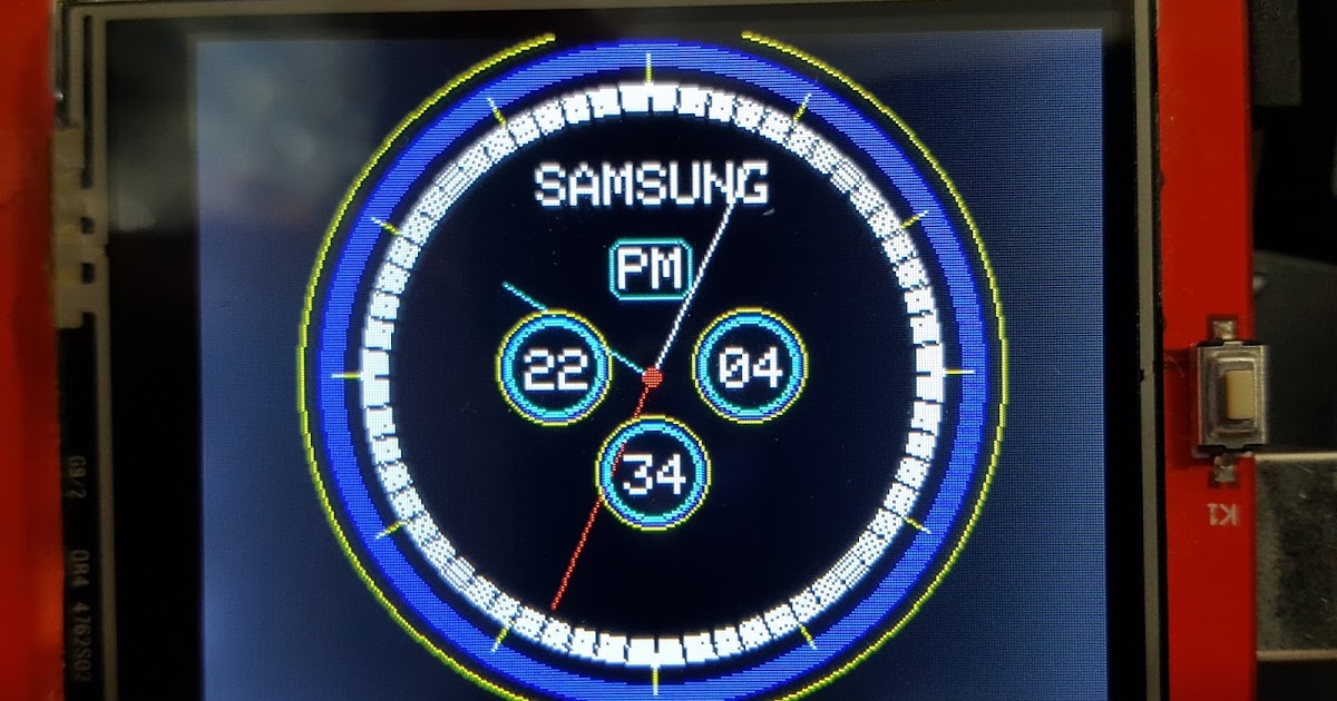 Membuat Jam Analog Dengan Arduino Uno Dan Lcd Tft 24 Versi 2 Belajar Arduino