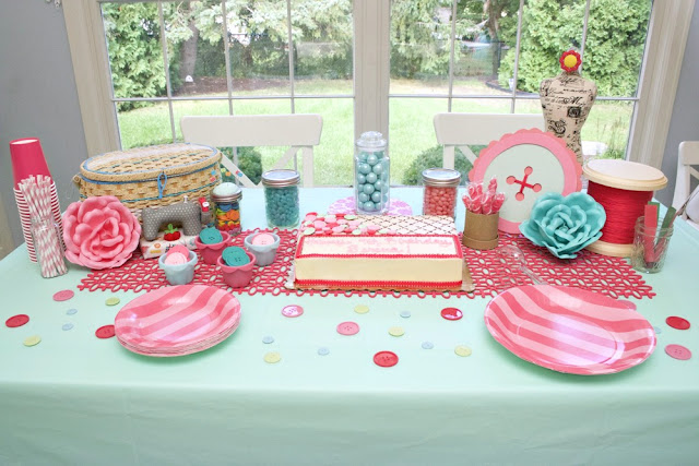 Sew Can Do: Sewing Themed Birthday Party Tour