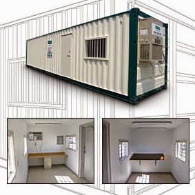 Container Office Untuk Kantor Sementara Proyek Yang Portable ...